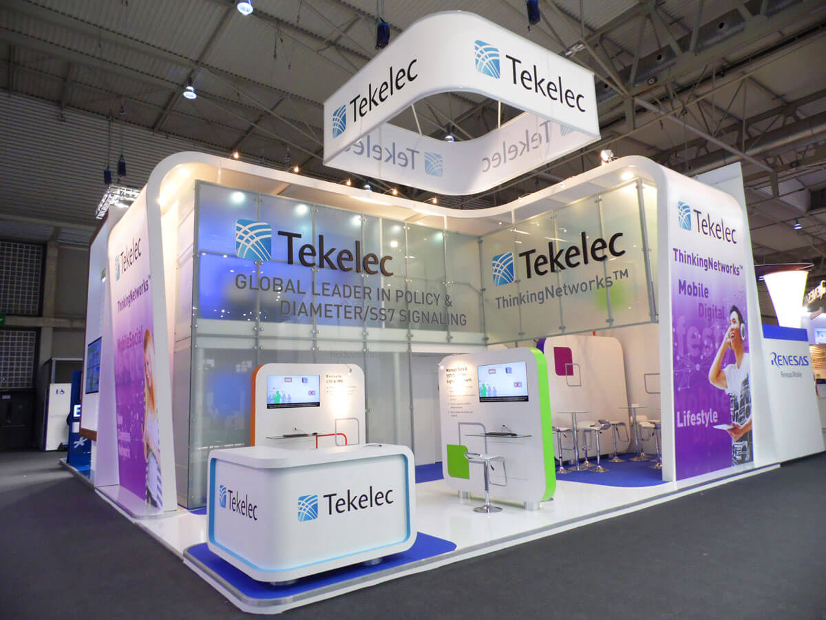 Tekelec | Exhibition Stands by Standfast Displays